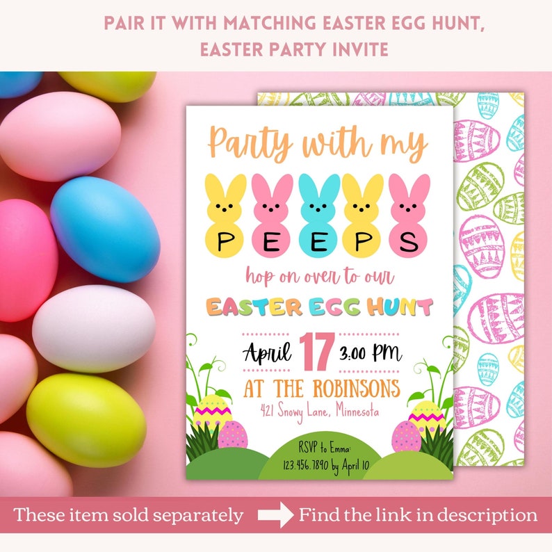 Editable Easter Treats Gift Tags Canva Template. Printable Circle ...