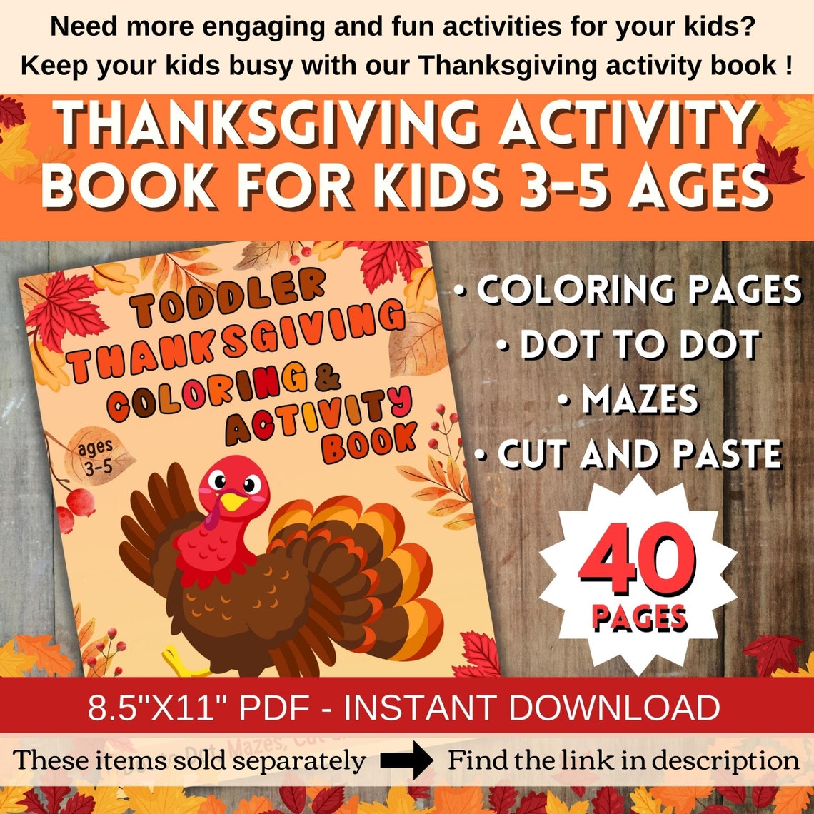 Printable Thanksgiving Turkey Coloring Card and Coloring Page - Etsy