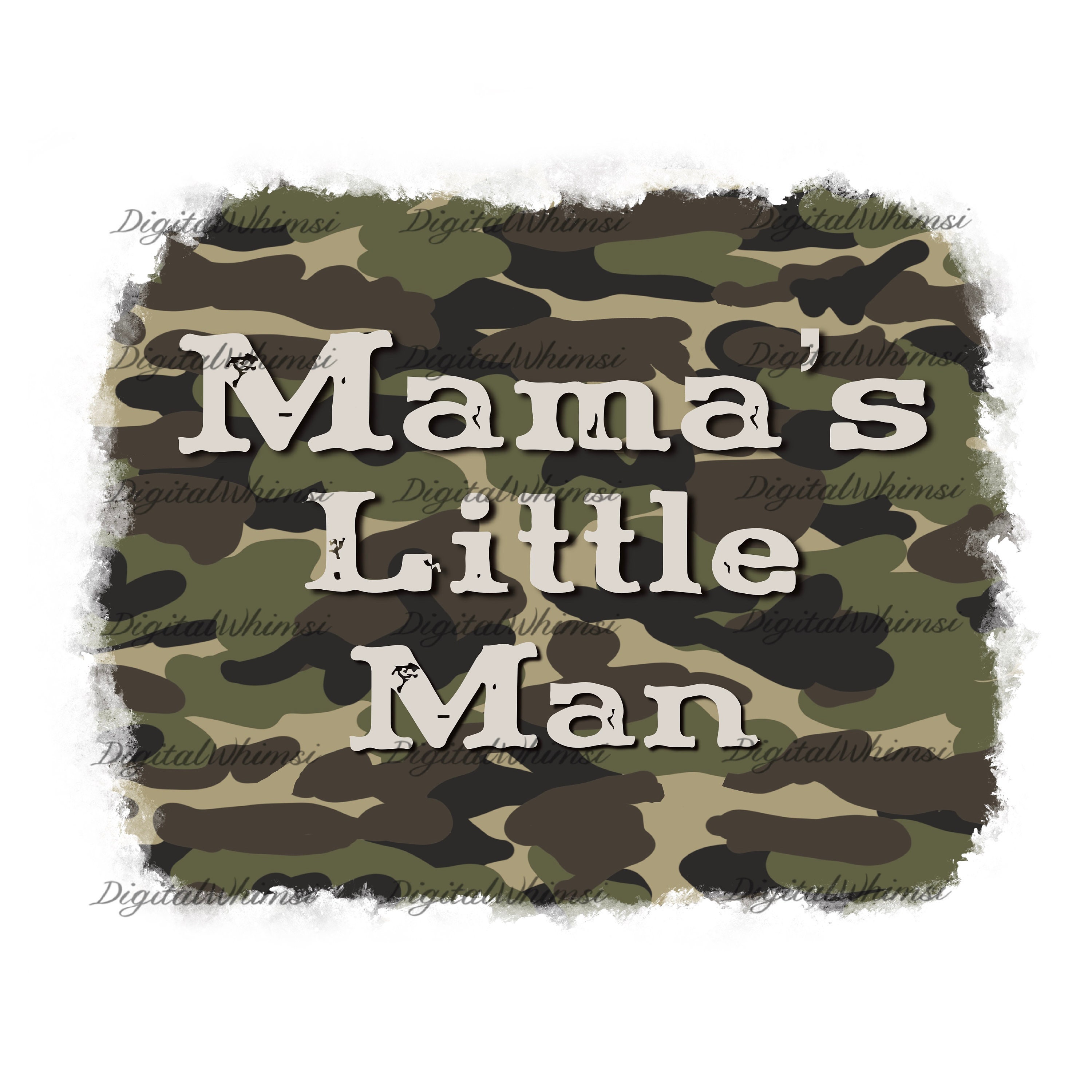 Camo Mama, Mama’s Little Man, 2 PNG Files, Digital Downloads - Etsy