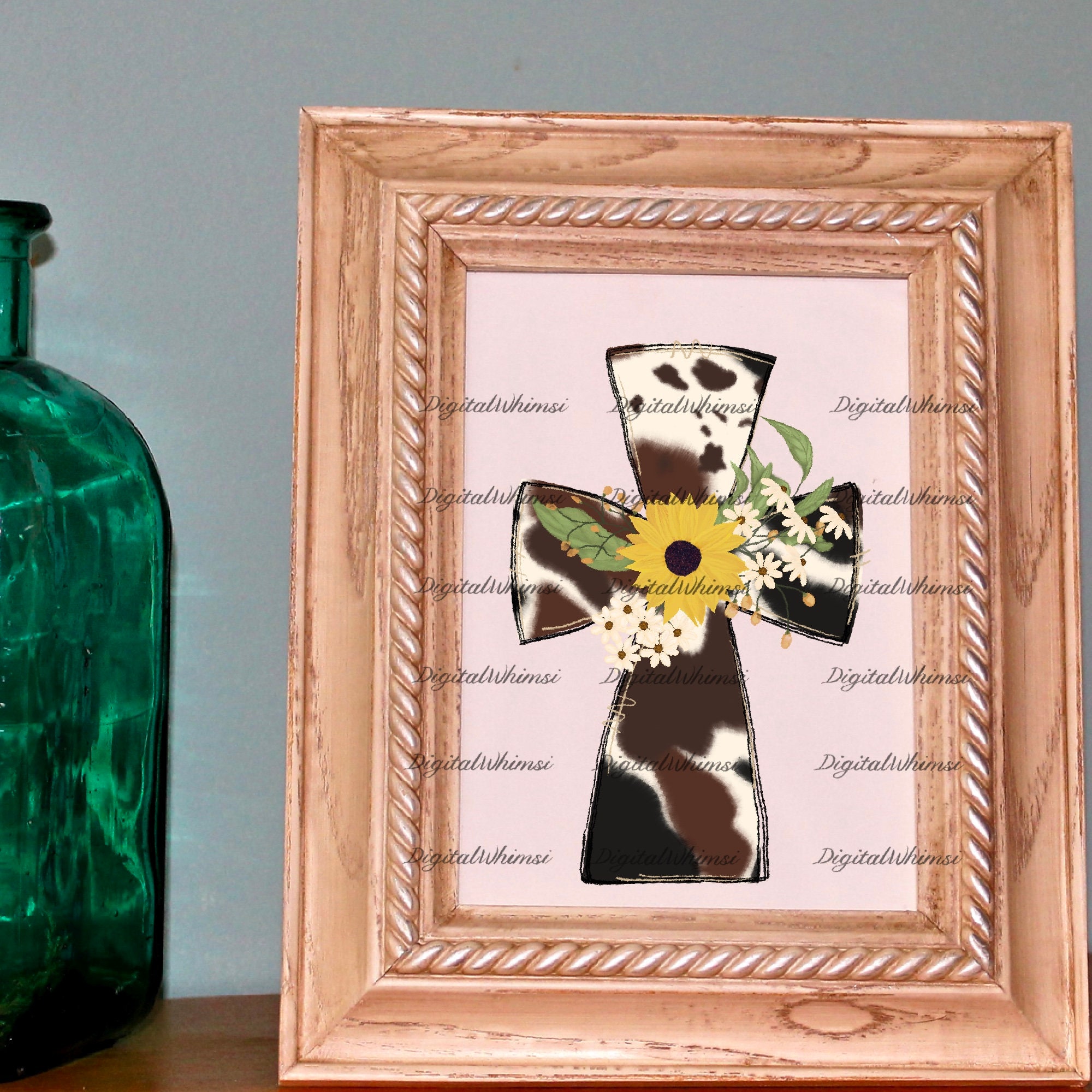 Cross Cross Cross Sunflowers Daisies Pascua Spring Time - Etsy España