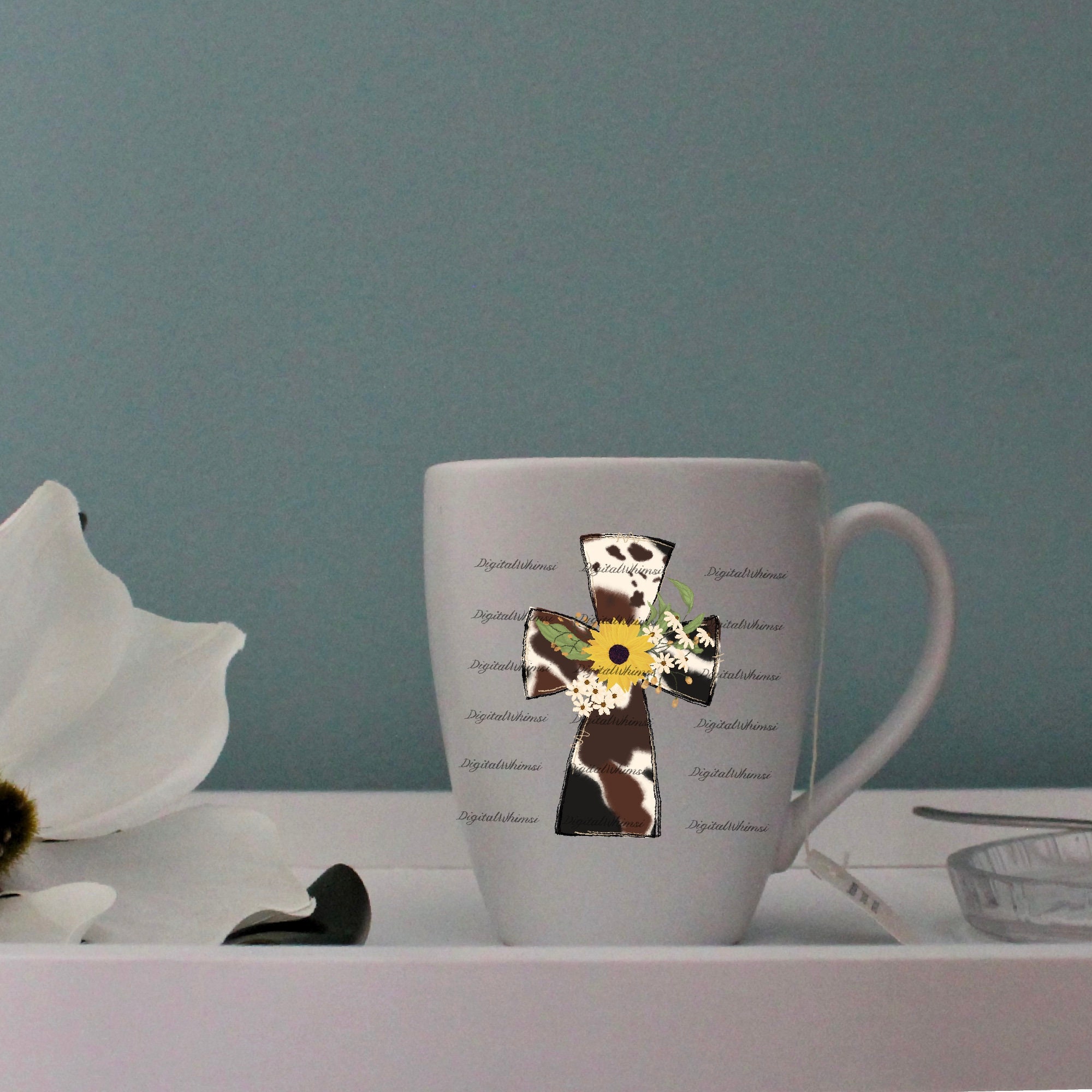 Cross Cross Cross Sunflowers Daisies Pascua Spring Time - Etsy España