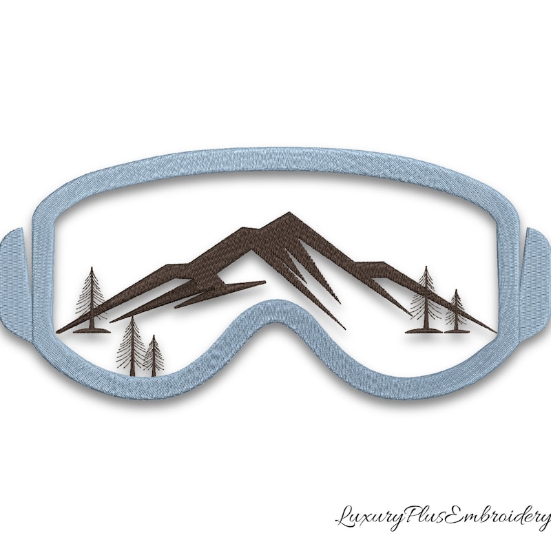 Ski Embroidery - Etsy