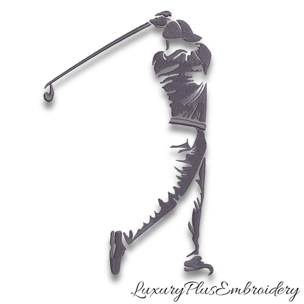 Golf Embroidery - Etsy