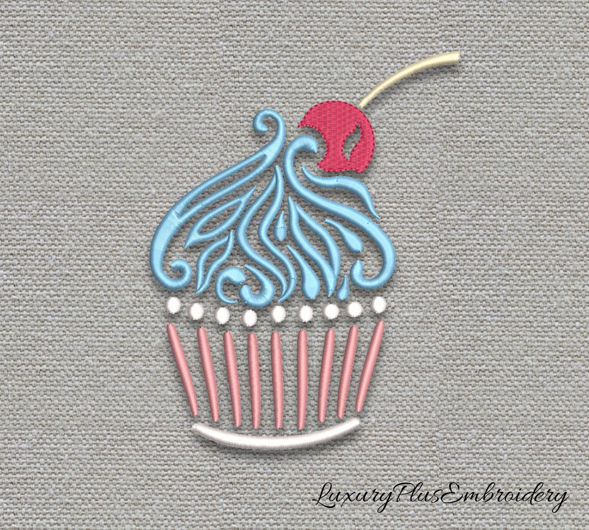 Cupcake Embroidery Machine Designs Pes Muffin Instant Digital - Etsy