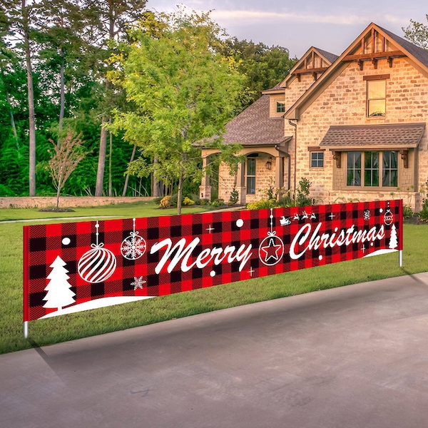 Large Outdoor Christmas Decorations - Etsy