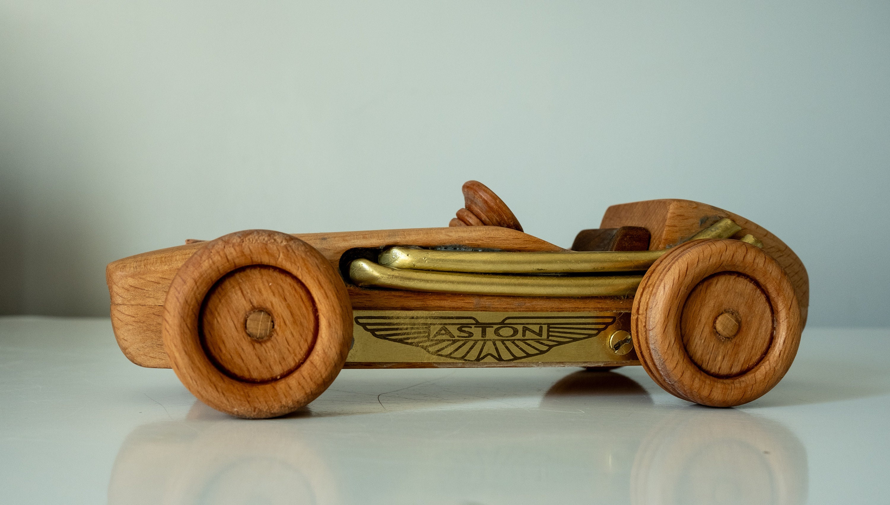 Race Car/ Wooden Car/ 1950's Race Car - Etsy