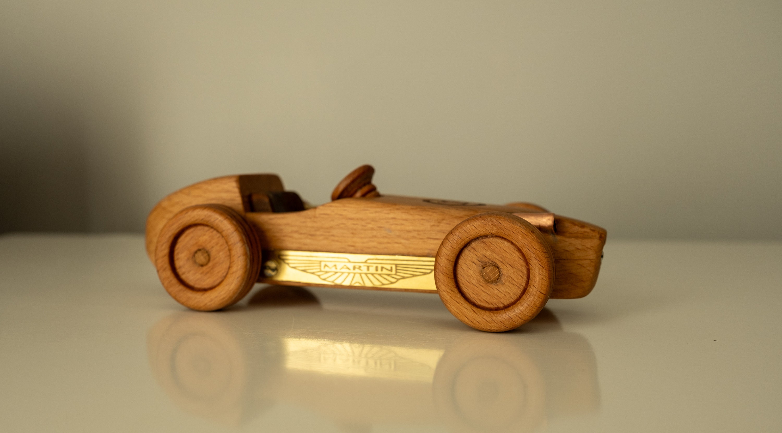 Race Car/ Wooden Car/ 1950's Race Car - Etsy