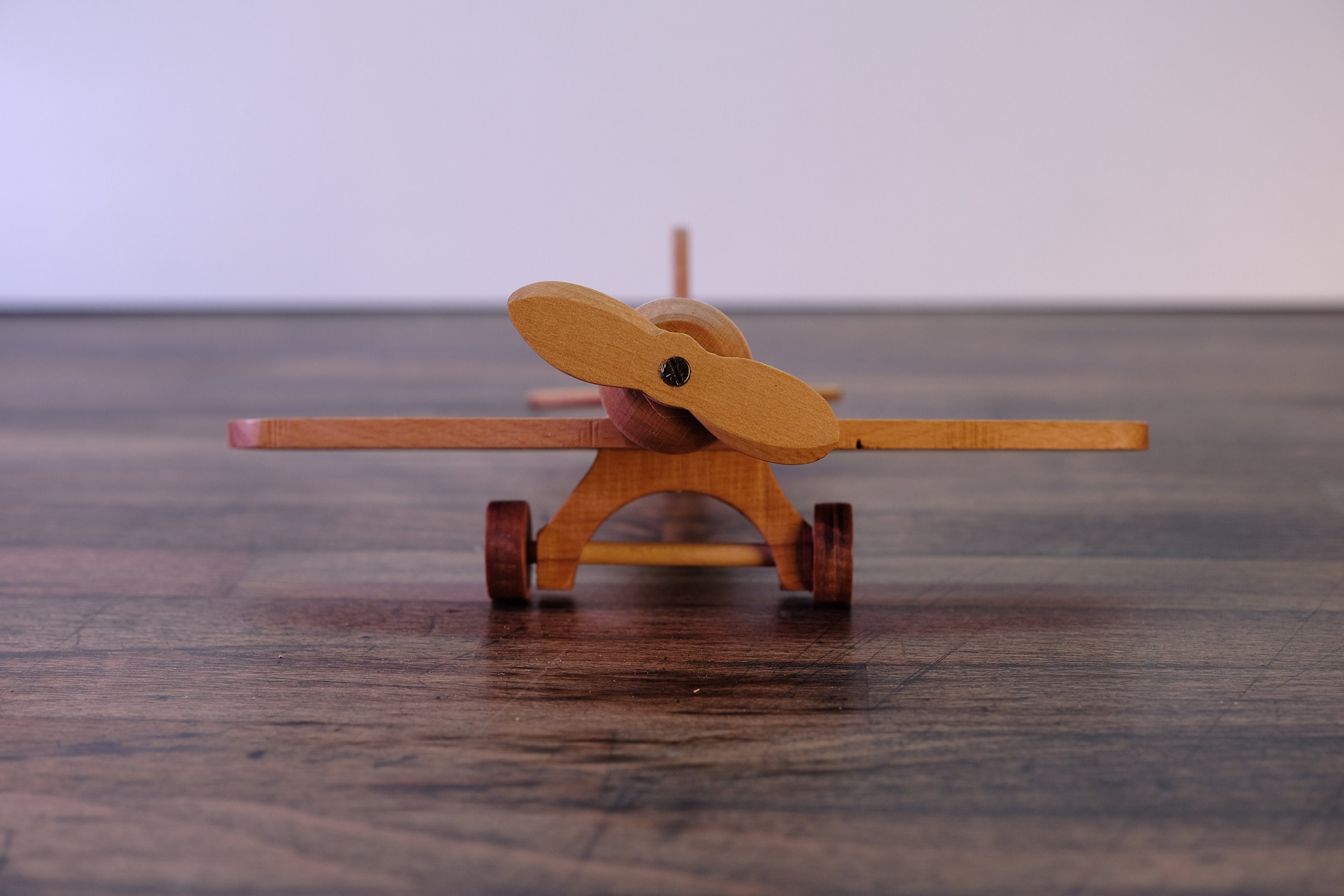 Wooden Plane Toy/ Handmade/ Oak/ Safely/ Finished With Linseed Oil - Etsy