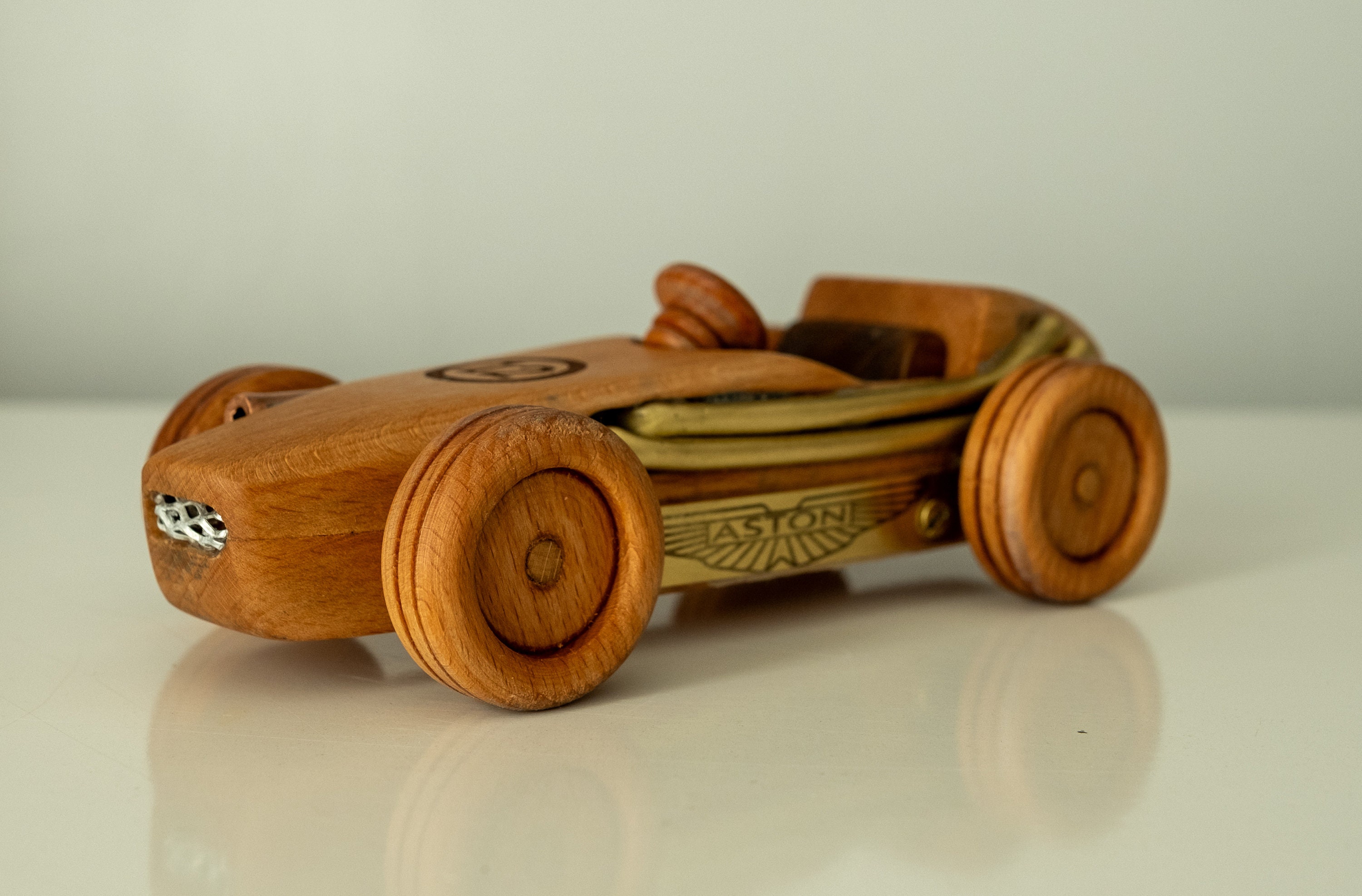Race Car/ Wooden Car/ 1950's Race Car - Etsy