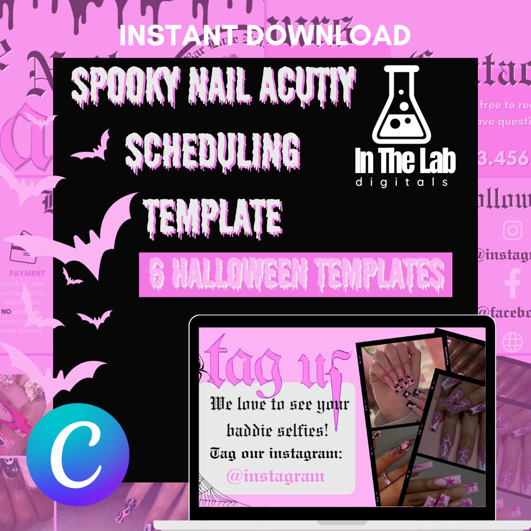 Nail Tech Acuity Scheduling Template DIY Acuity Scheduling Template ...