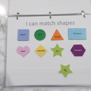 Preschool Learning Binder, Pre K Learning Binder, Toddler Busy Binder ...