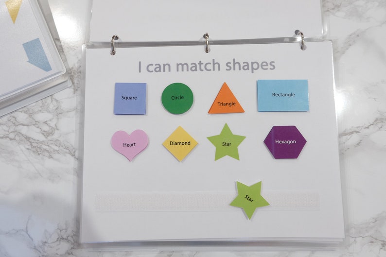 Preschool Learning Binder, Pre K Learning Binder, Toddler Busy Binder ...