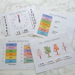 Preschool Learning Binder, Pre K Learning Binder, Toddler Busy Binder ...