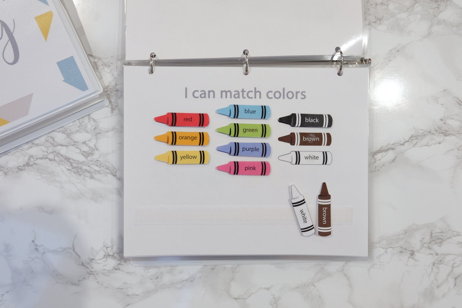 Preschool Learning Binder, Pre K Learning Binder, Toddler Busy Binder ...