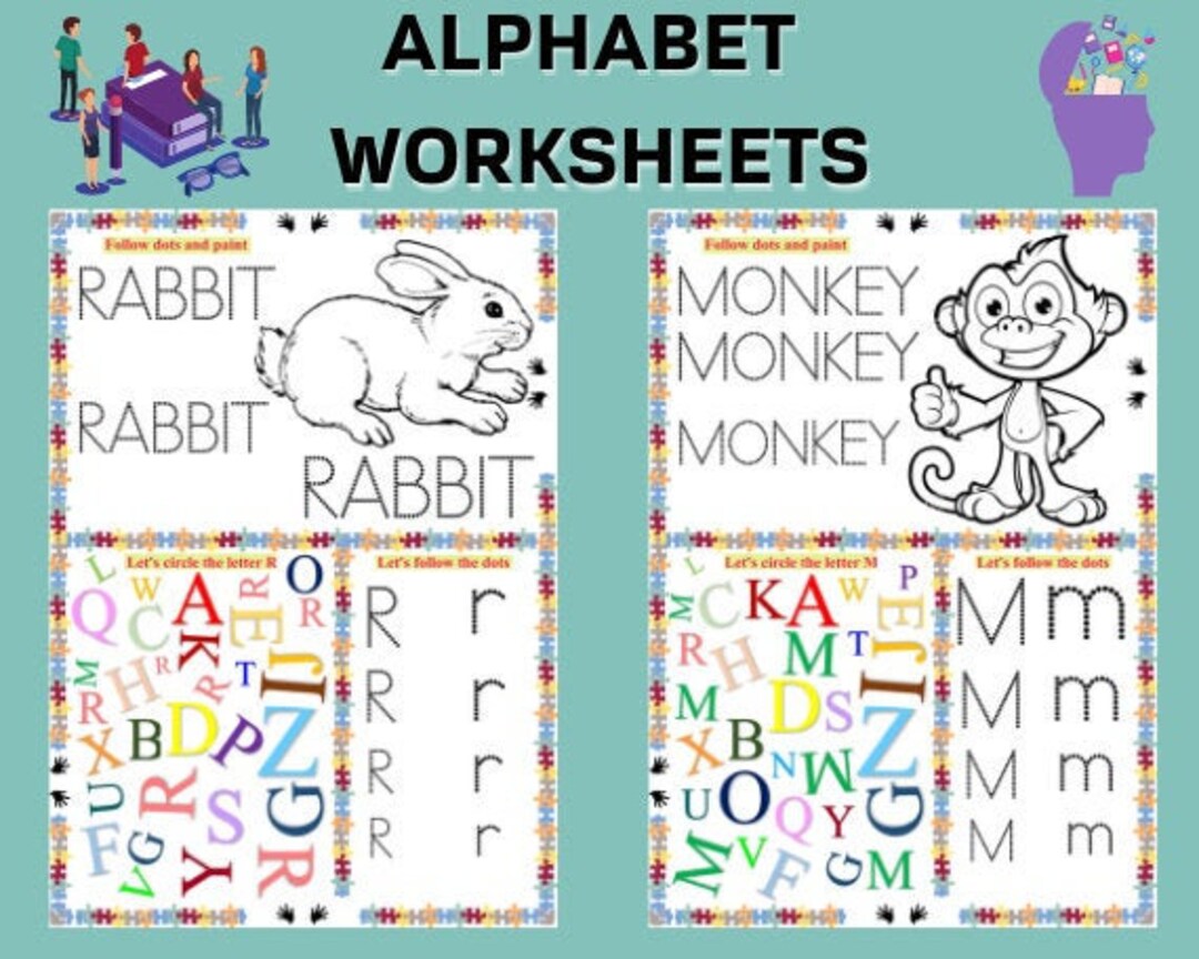 Tracing Alphabet Activities, Homeschool Worksheets, Alphabet Tracing ...