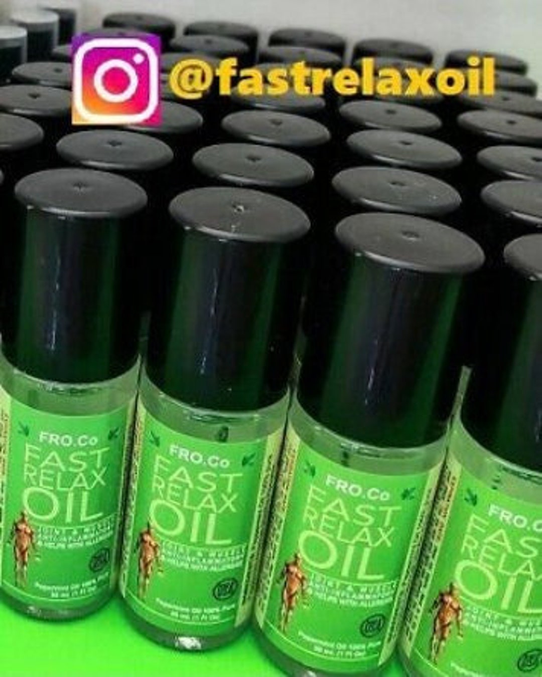 ONE 30ml ROLL-ON. Fast Relax Oil. 100% Peppermint Oil for Muscle Pain ...