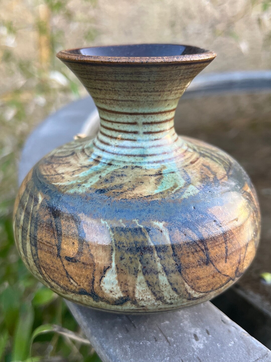 Vintage Gwili Pottery Vase, Welsh Studio Pottery, Stunning Handmade ...