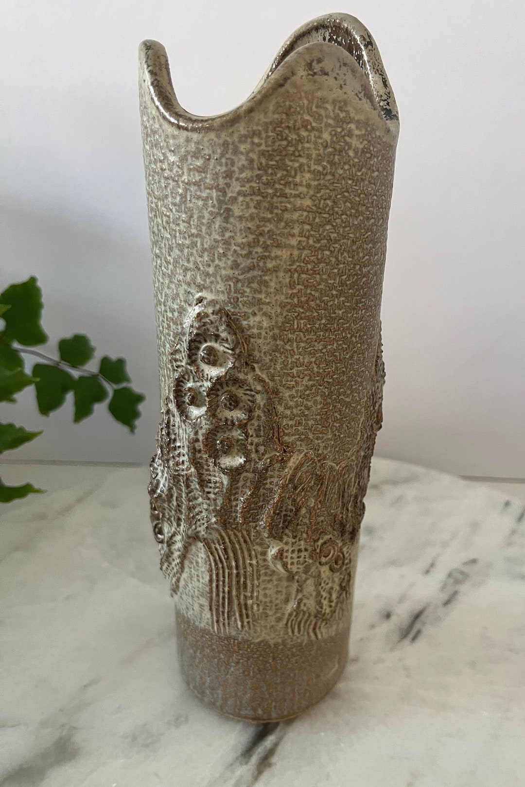 Vintage Art Pottery, Handmade Pottery Vase by Castlecove Pottery ...