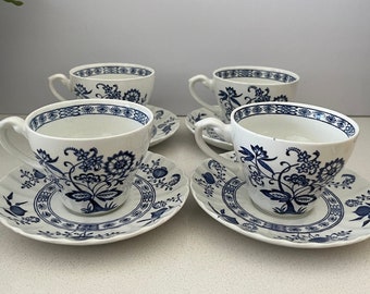 Vintage Classic J&G Meakin Blue Nordic English Ironstone Dinnerware ...