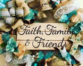 Rustic Faith Family Print and Cut PNG Download Rustic Wood Faith Family ...