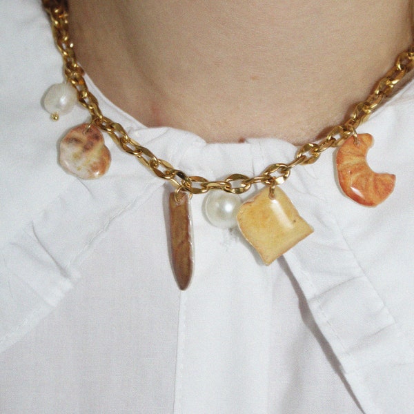 Bread Necklace - Etsy