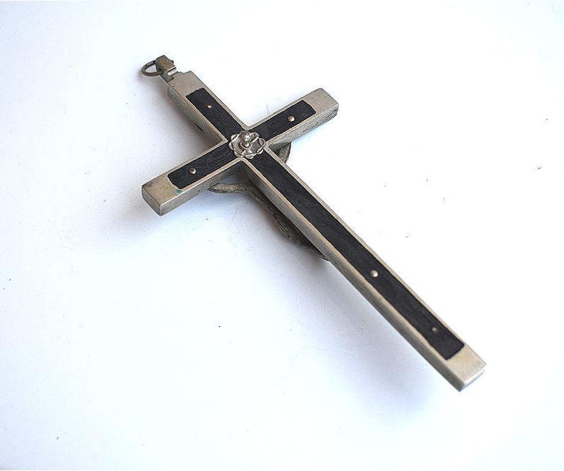 Vintage 6.5 French Pectoral Memento Mori Skull Catholic Christian ...