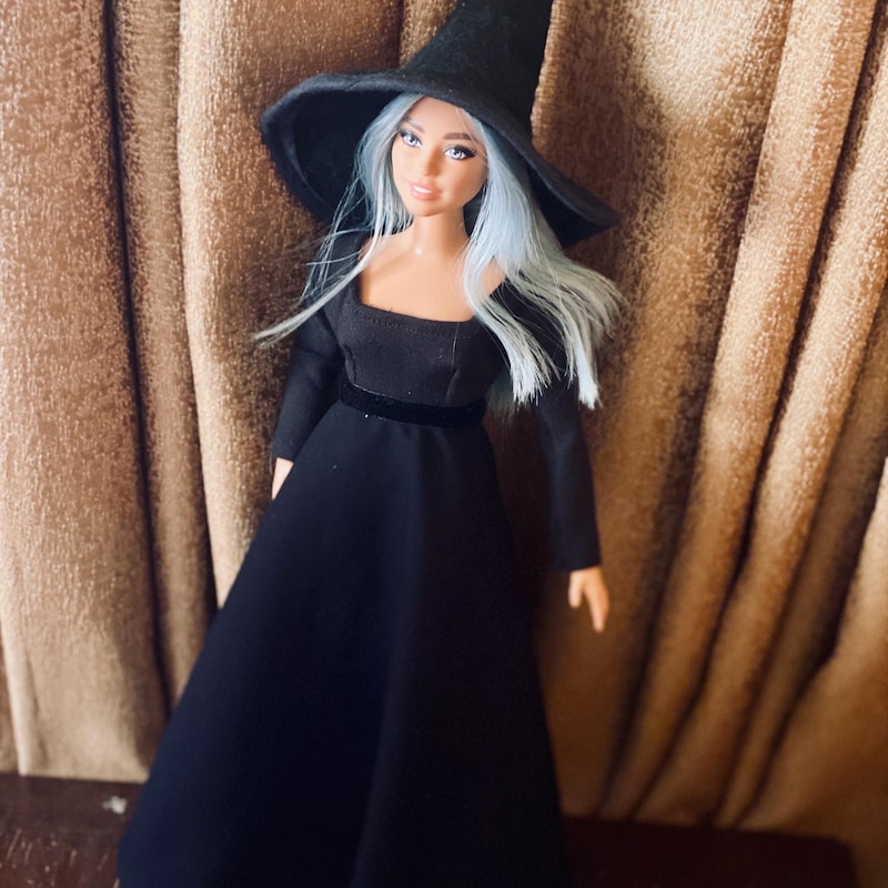 Black Witch Barbie Hat - Etsy