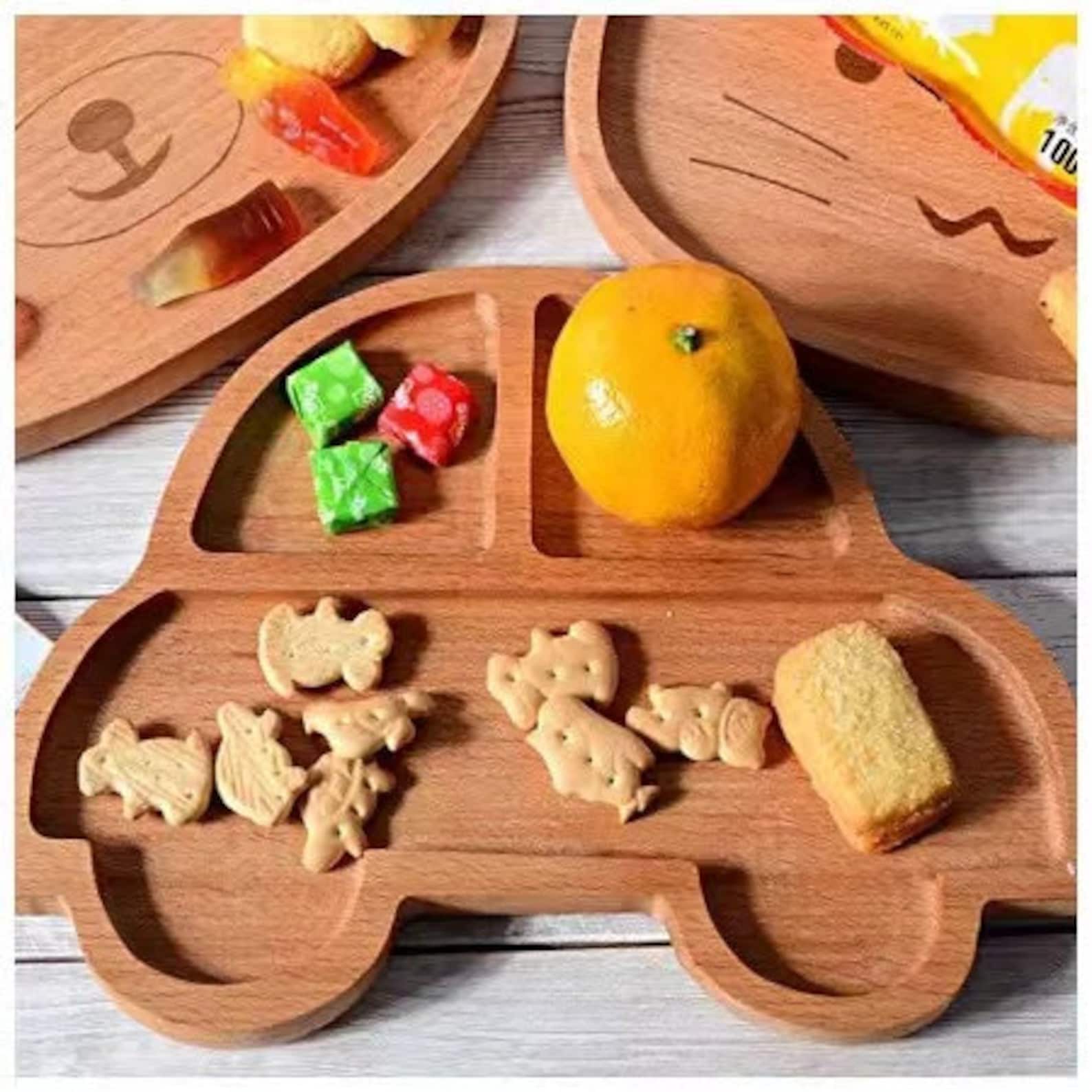 Kids Plate Wooden Plates Child's PlateHandmade | Etsy
