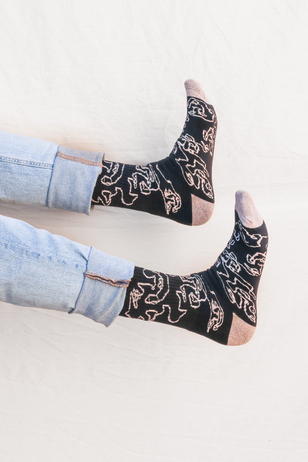 Modern Art Socks | Abstract Design Sock | Soft Cushion Art Socks ...