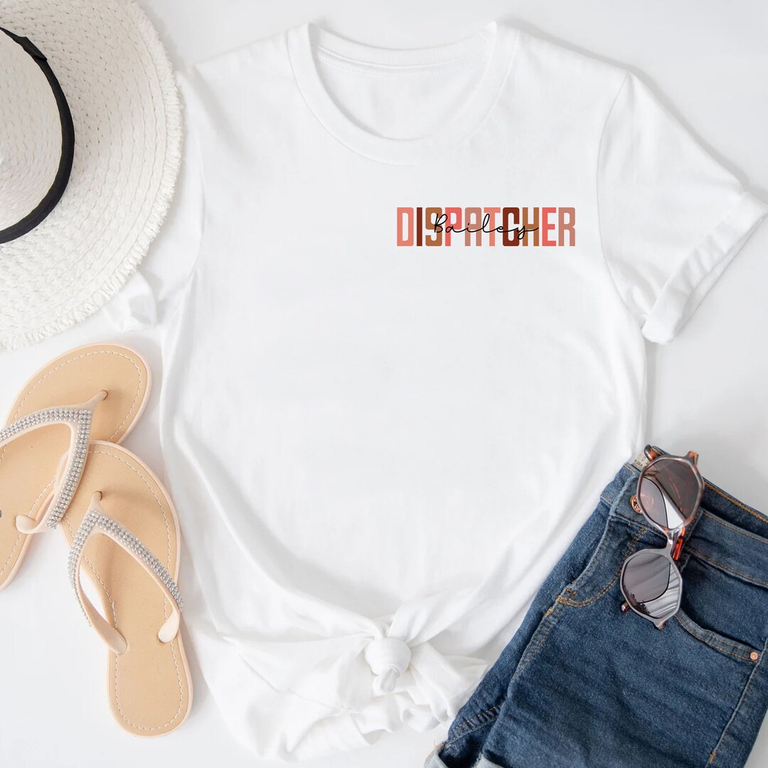 Dispatcher Police T-shirt, 911 Dispatcher Shirt, Retro Dispatcher Tee ...