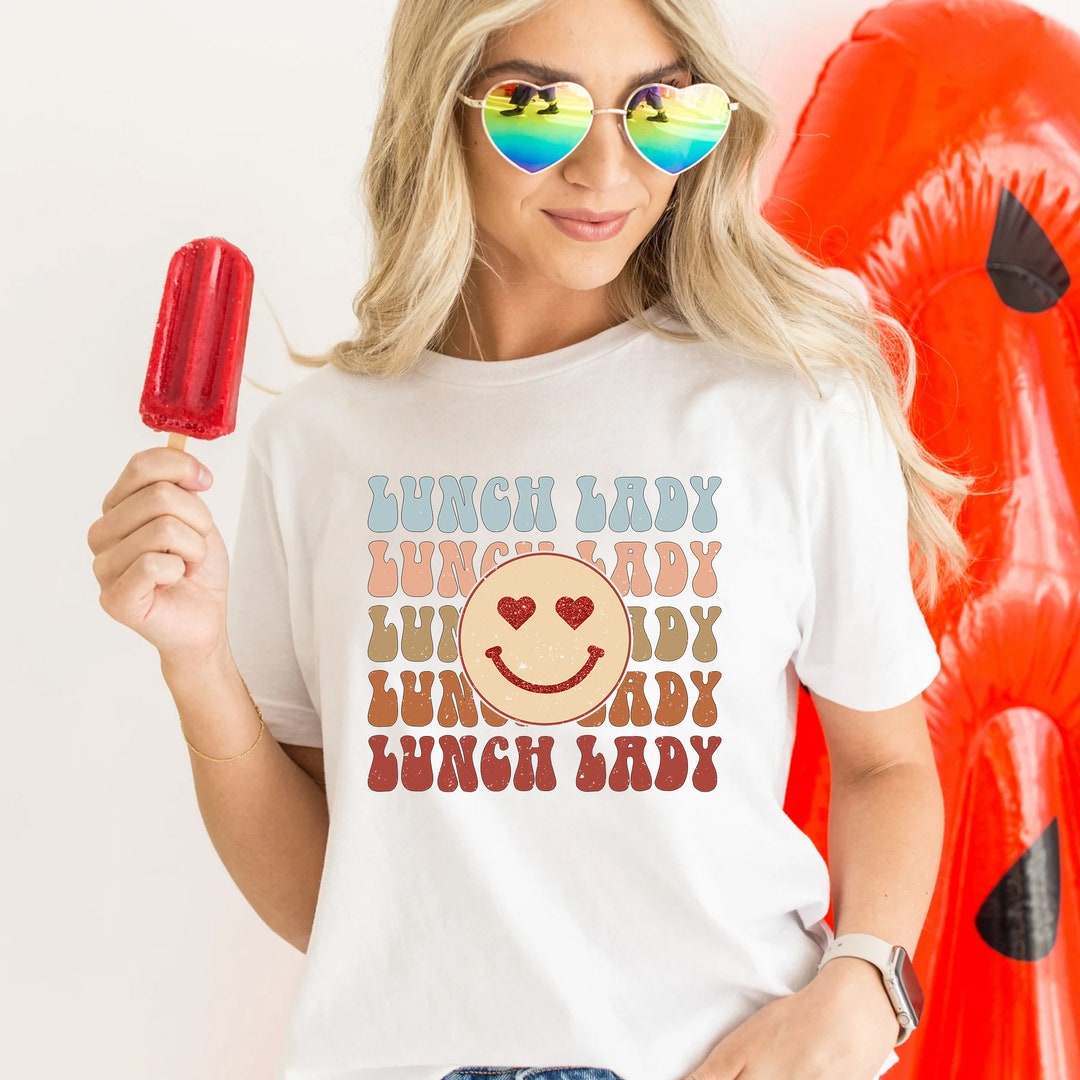 Lunch Lady Retro Shirt, Lunch Lady Shirt, Cafeteria Squad Shirt, Cafeteria Worker Shirt, Lunch ...