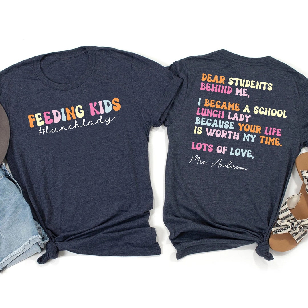 Lunch Lady Pride T Shirt, Lunch Lady Life, Lunch Lady Gift for ...