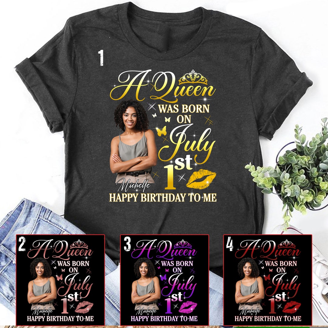Custom Birthday Shirt for Her, Personalized Birthday Gift for Women ...