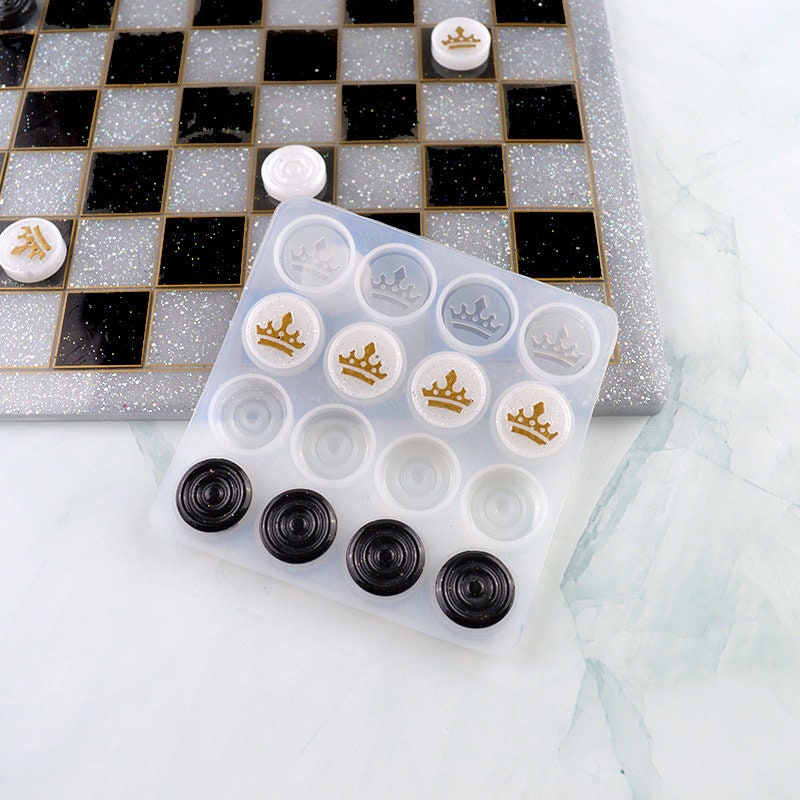 3pcs Chess Silicone Molds Set Chess Board Resin Mold3d Chess - Etsy UK