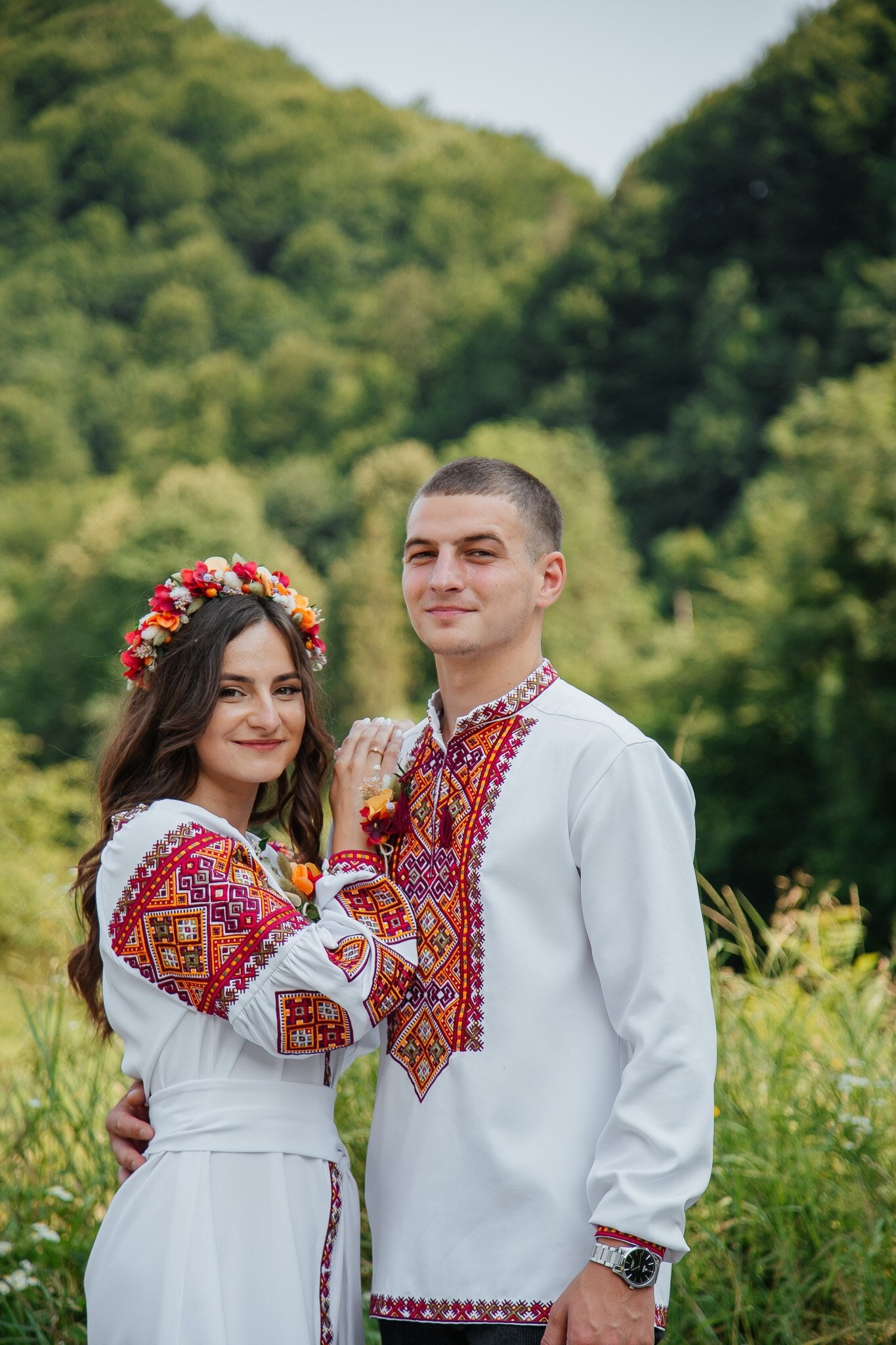 Ukrainian Traditional Clothing Vatra Authentic Ukrainian Embroidered