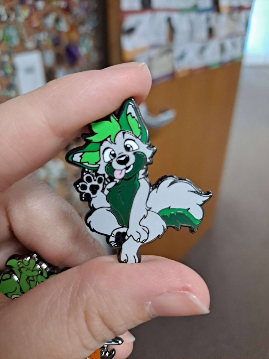 Derpy Fox Cute Furry Fursona Pin - Etsy