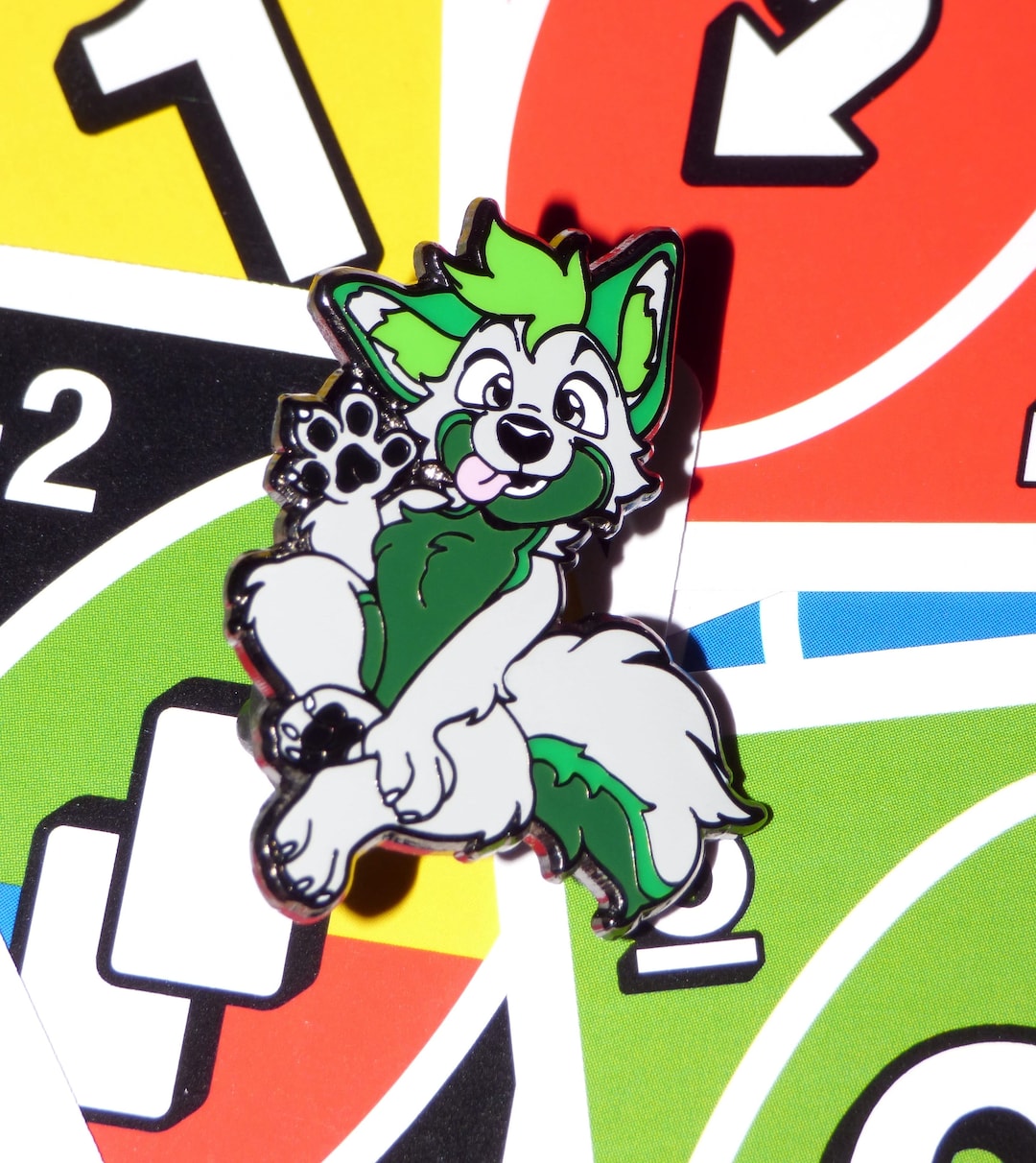 Derpy Fox Cute Furry Fursona Pin - Etsy