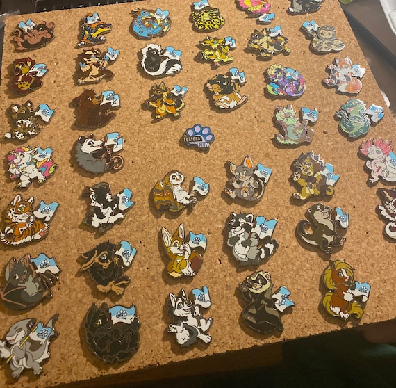 Fursona Pins FP Flag Pins | Etsy