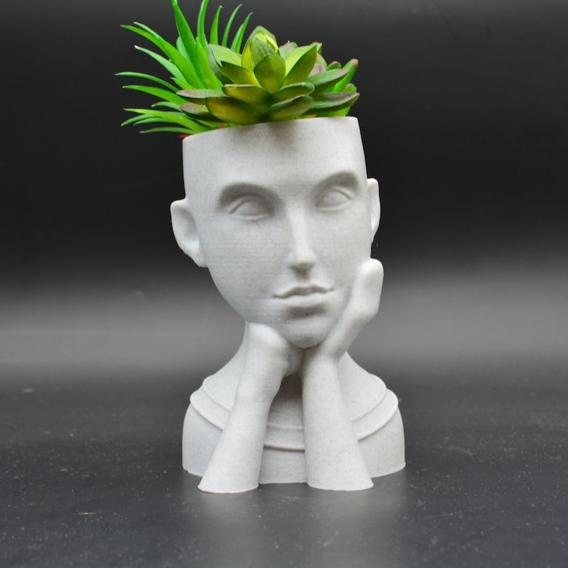 Abstract Face Vase - Etsy