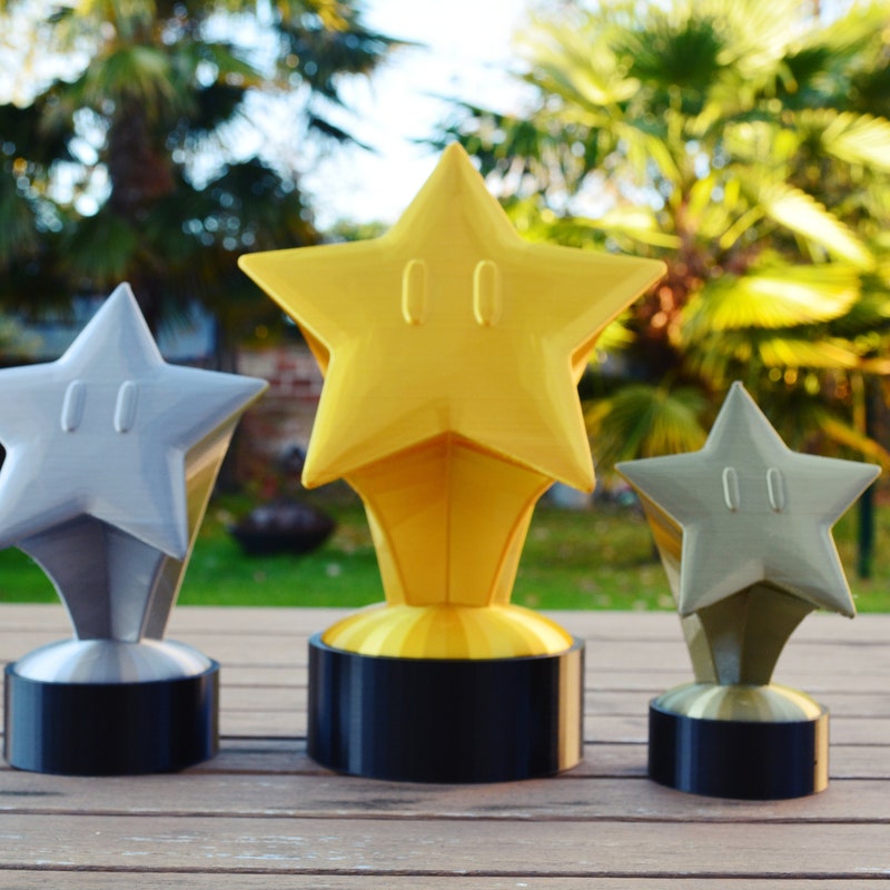 Mario Kart Trophy - Etsy