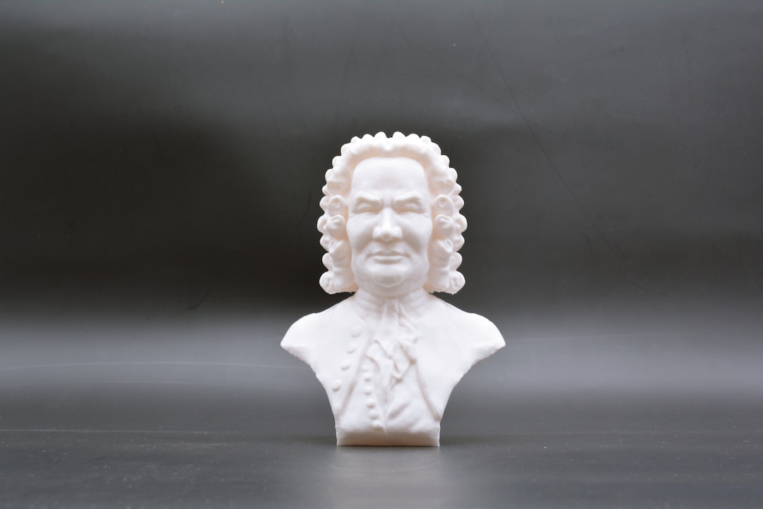 Bust of Johann Sebastian Bach - 3D Print - Etsy
