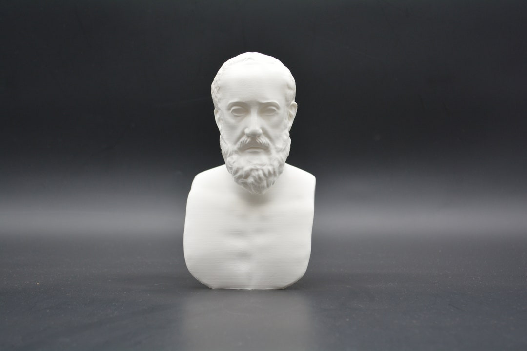 Bust of Hippocrates 3D Printing - Etsy