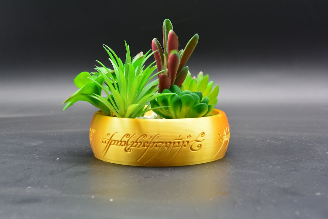 Unique Ring Jar Lord of the Rings 3D Print - Etsy