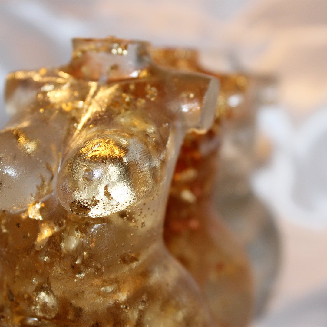 Golden Body Sculpture Woman Body Sculpture Homeware Home Decoration ...