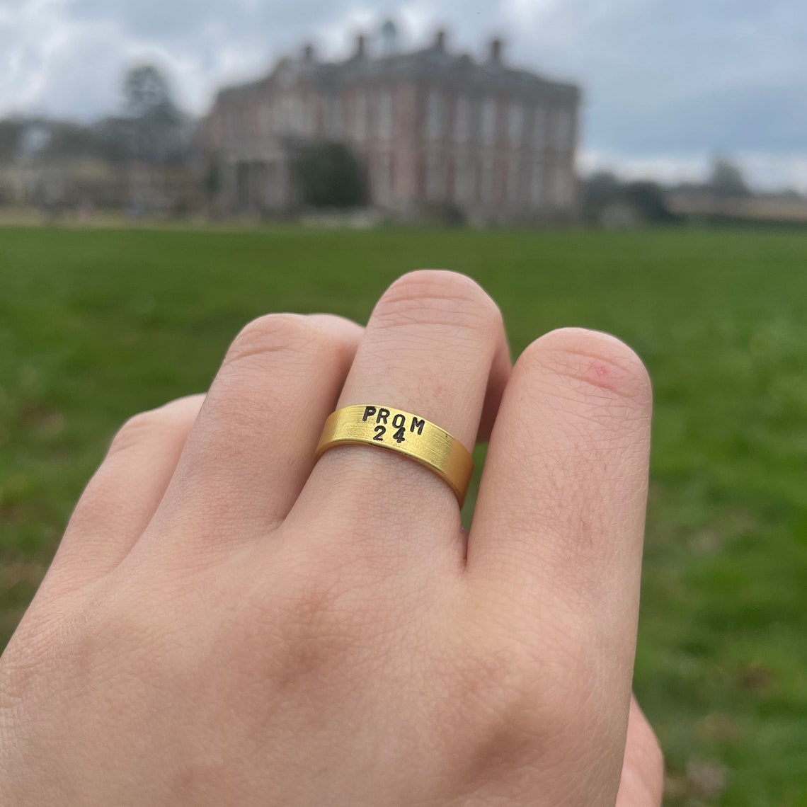 PROM 2024 Ring in Silver or Gold - Etsy