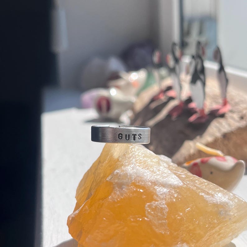 Guts - Olivia Rodrigo Tour Ring in Gold or Silver - Etsy