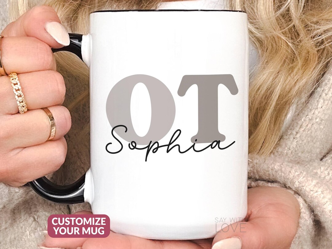 Occupational Therapy Mug, Occupational Therapist Gift, Personalized ...