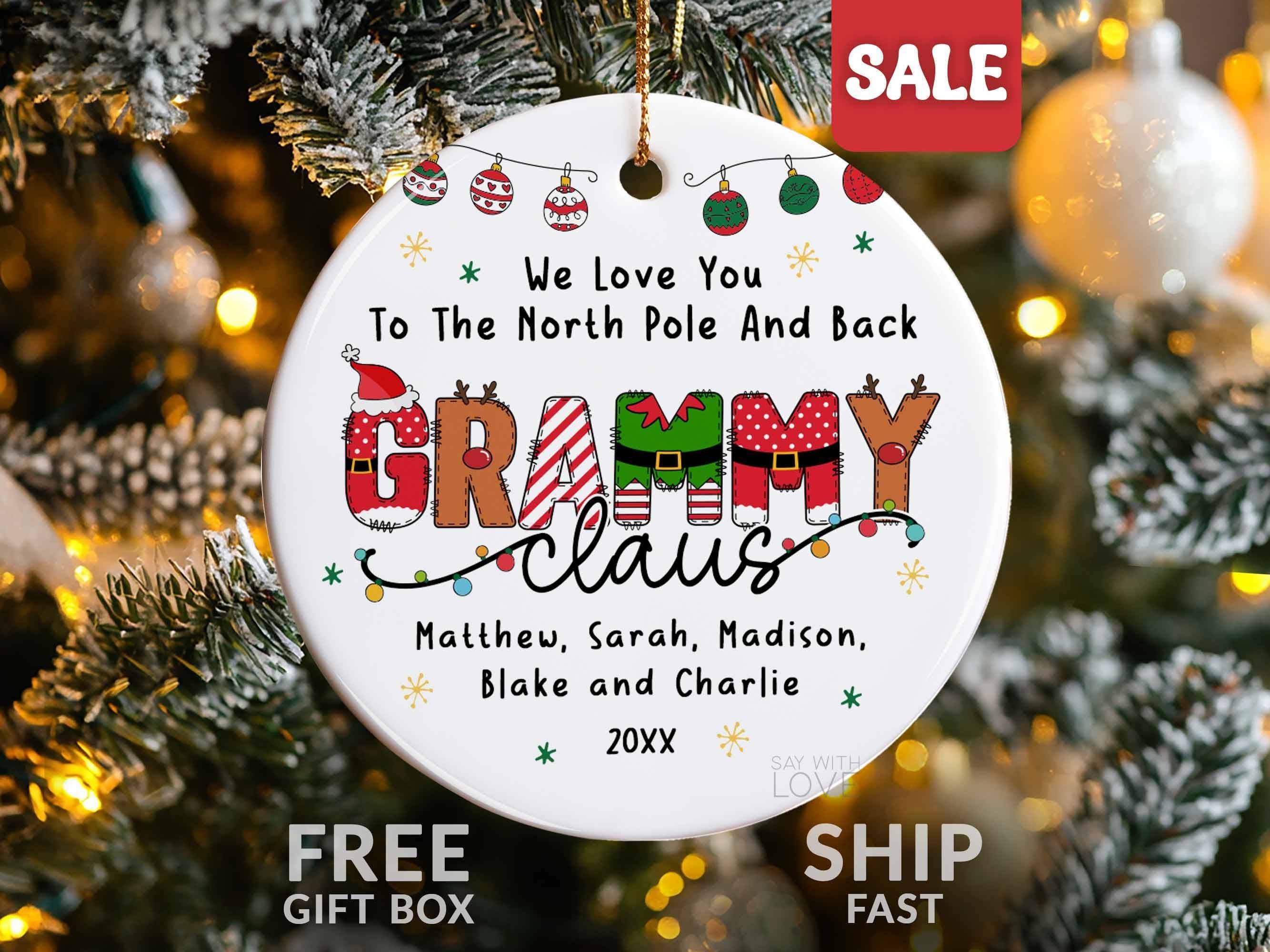 Grammy Ornament, Grammy Gift for Grammy Christmas Ornament ...