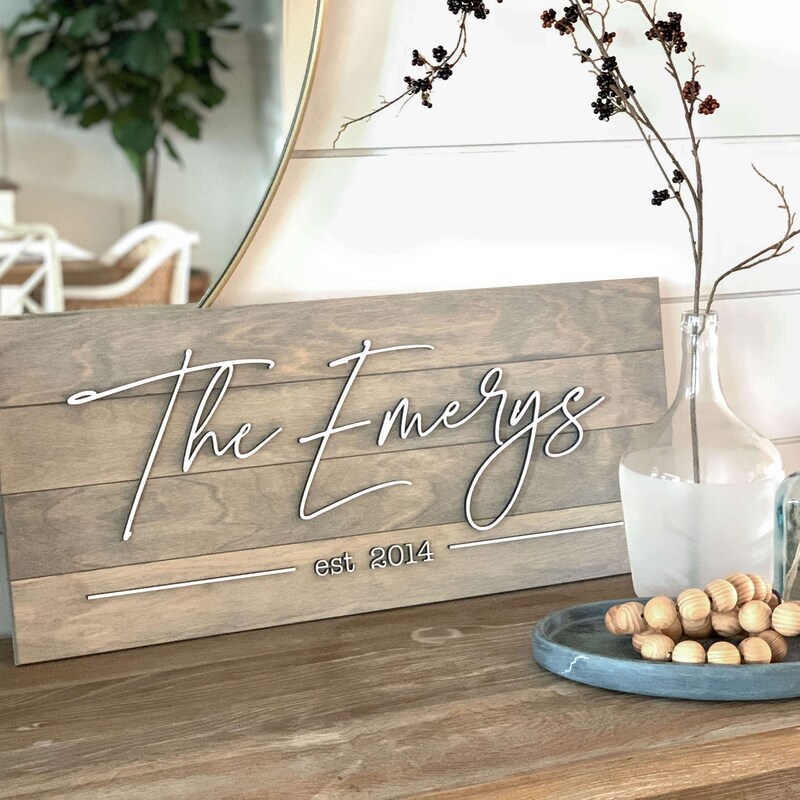 Entryway Sign - Etsy