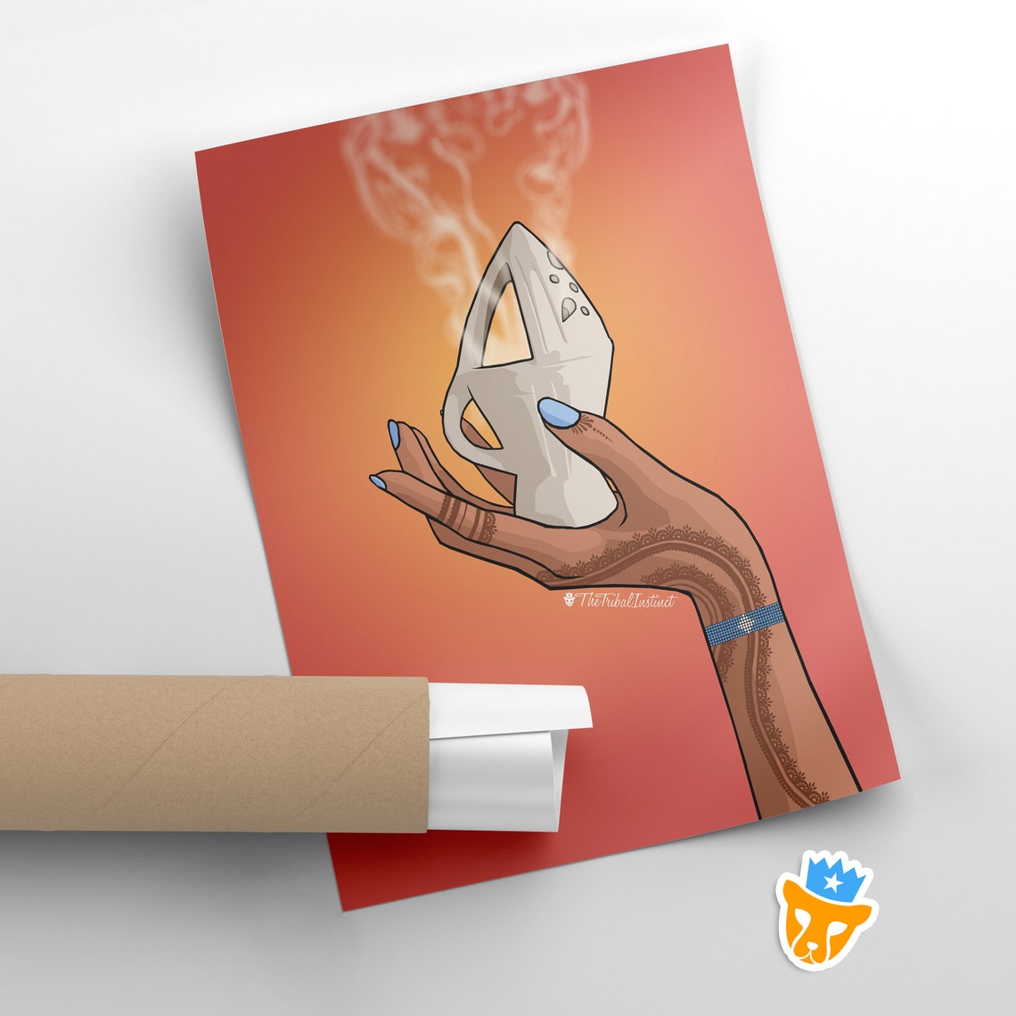 Hand Holding Dabqaad With Uunsi - Etsy